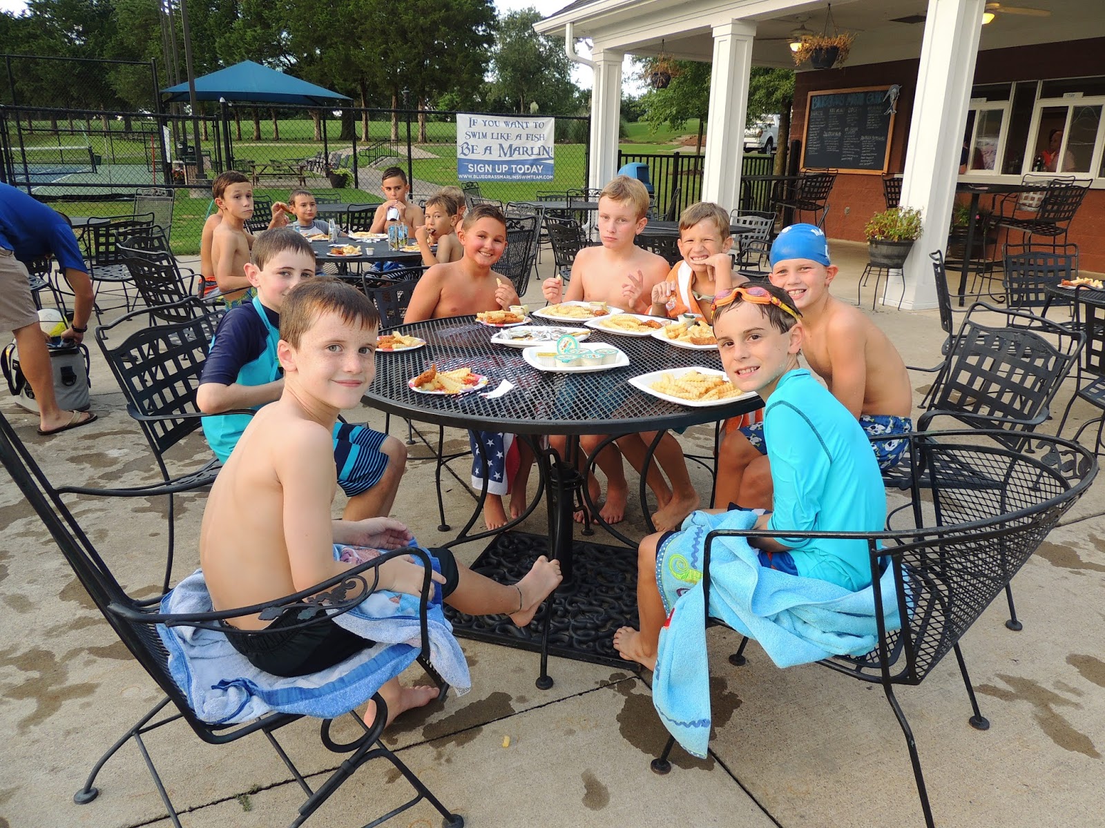 The Hitchcock Family: Brody's 10th Birthday Pool Party