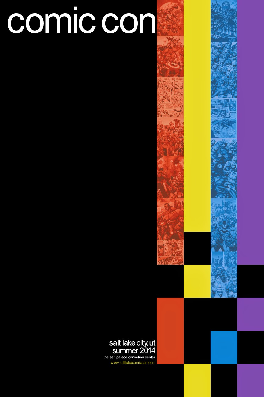 Design Seminar F14 - Justin: Project 1: Comic Con posters