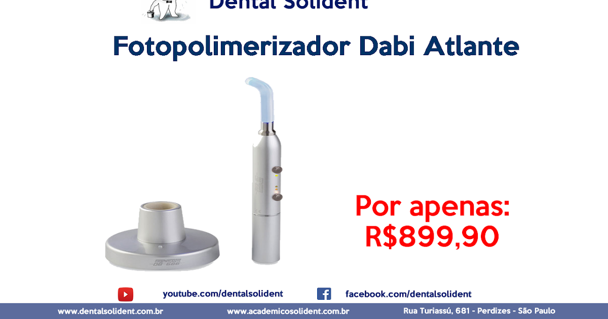 Dental Solident: Fotopolimerizador Dabi Atlante