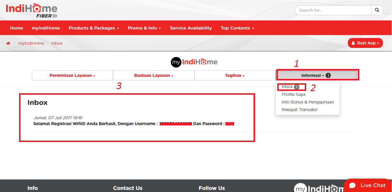 Cara Membuat Akun Indihome Untuk Login Wifi.id Gratis 2018 - Dunia ...