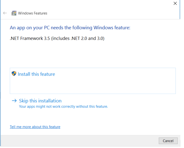 Cara Install .NET Framework 3.5 Offline di Windows 10 - Araka ID