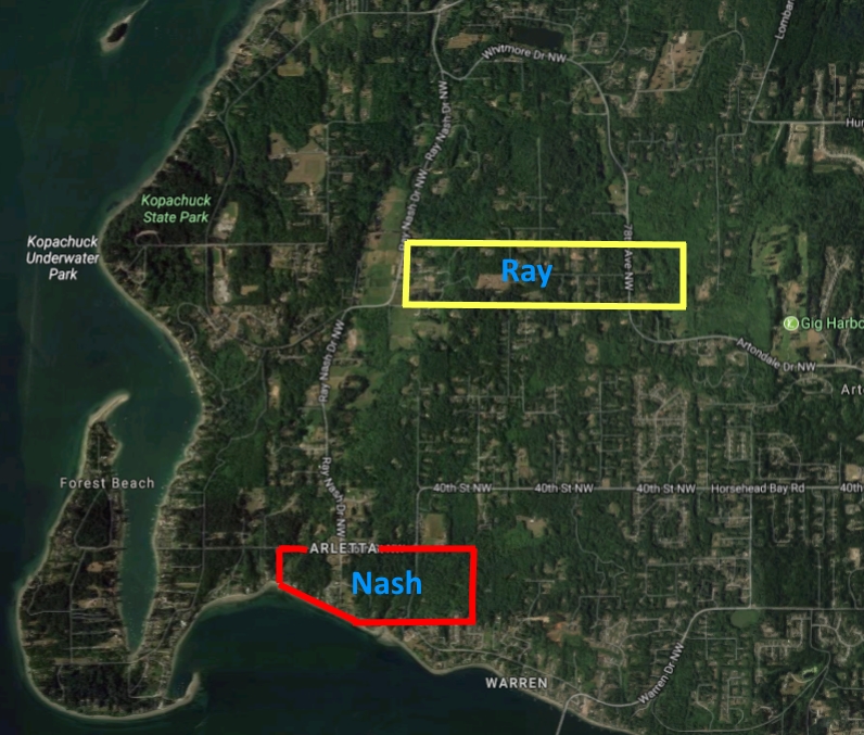 Harbor History Museum Blog: Ray Nash Road