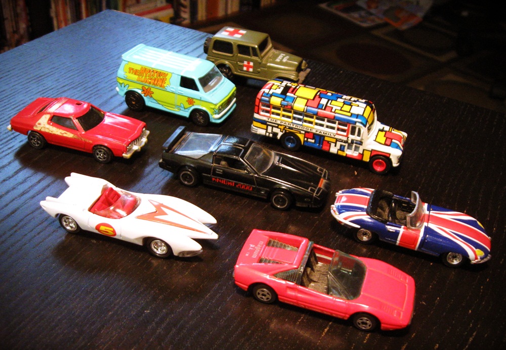 Lair of the Dork Horde: Vintage TV & Movie Toy Car Haul!