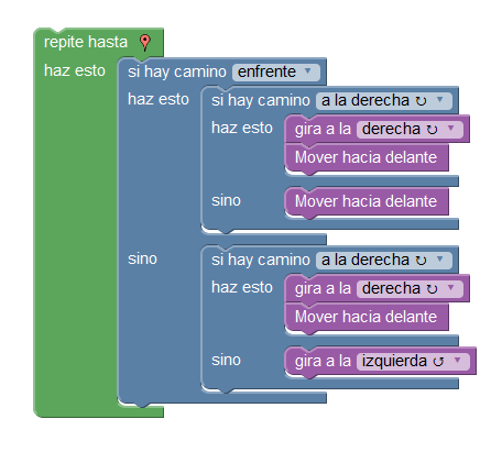 Solucion al Blocky : Laberinto