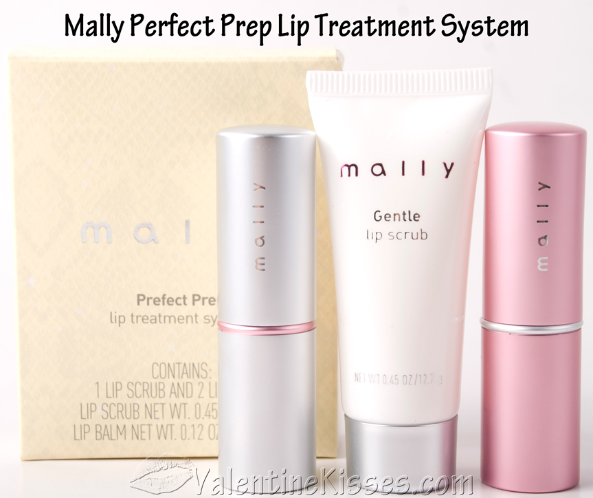 Valentine Kisses: Mally Perfect Prep Lip Treatment System - before ...