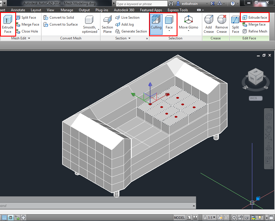 Engineering Services & Training-AutoCAD: Mesh Modeling in AutoCAD