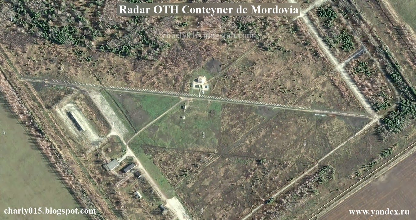 Análisis Militares: Nueva imagen satélite del radar OTH 29B6 de Mordovia