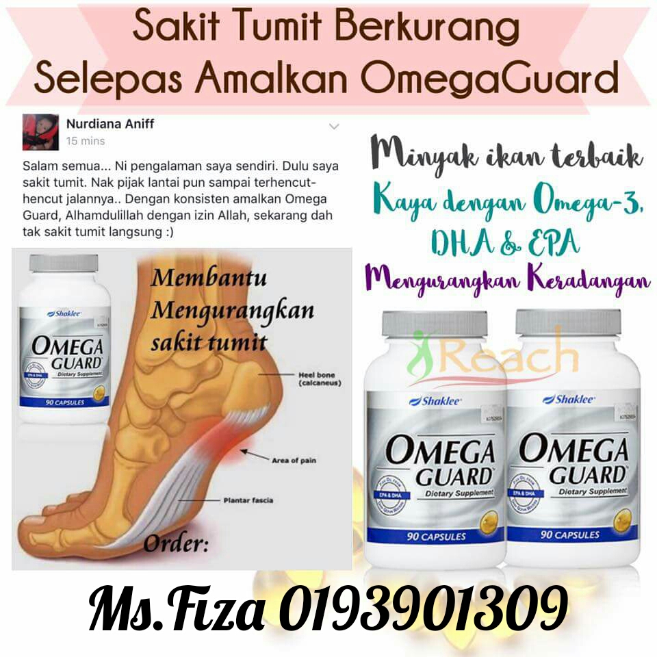 Omega Guard Shaklee Minyak Ikan Terbaik