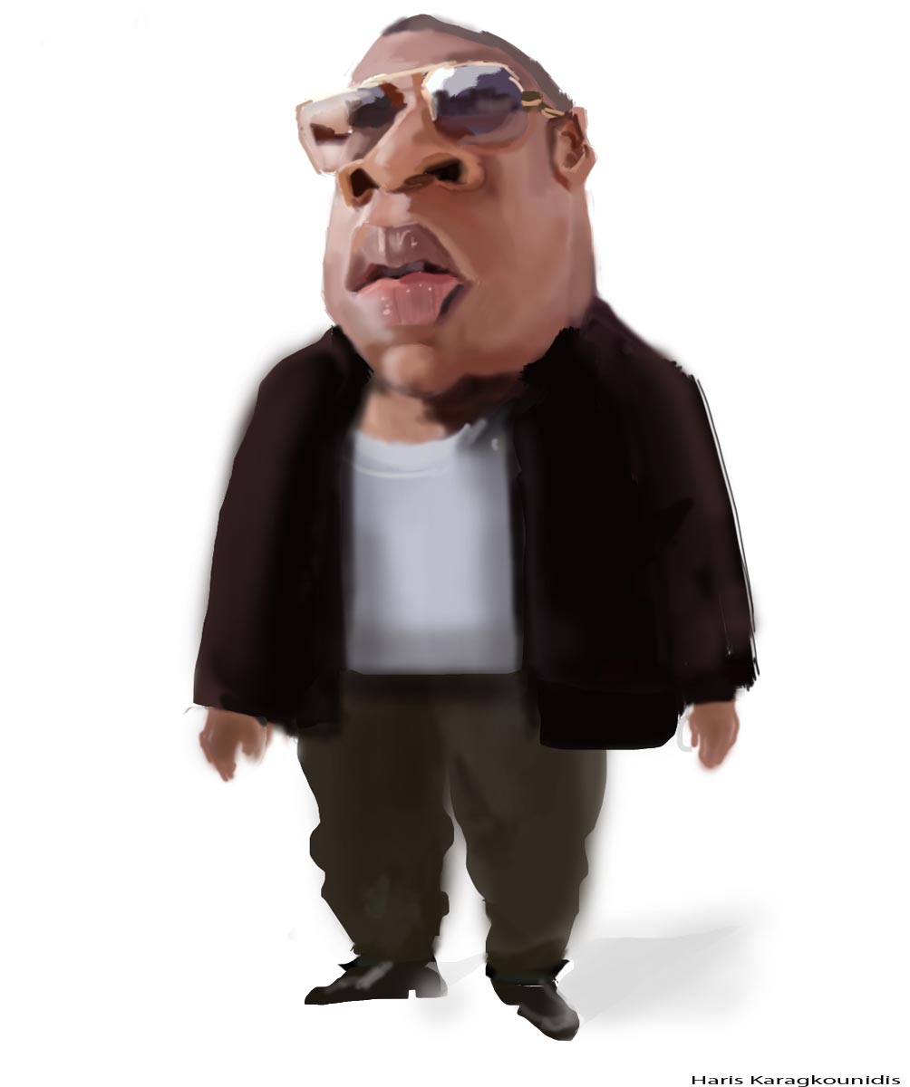 Haris Karagkounidis: Jay Z Caricature
