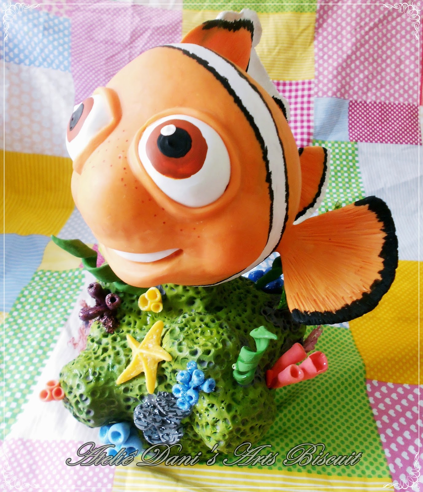 Ateliê Dani's Arts Biscuit: Festa tema Procurando Nemo (NEMO BISCUIT)