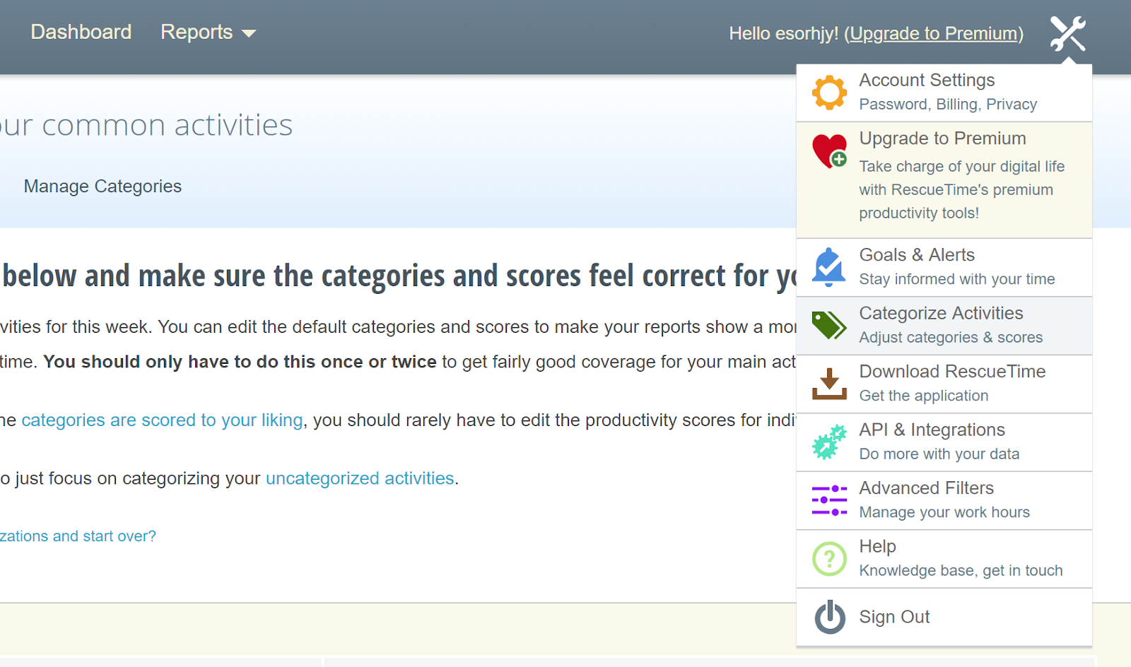 RescueTime 拯救時間利器上手教學，自動時間記錄與生產力評分