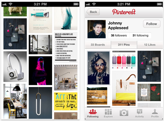 The Upcoming Pinterest App for Android Might Unleash at Google IO ...