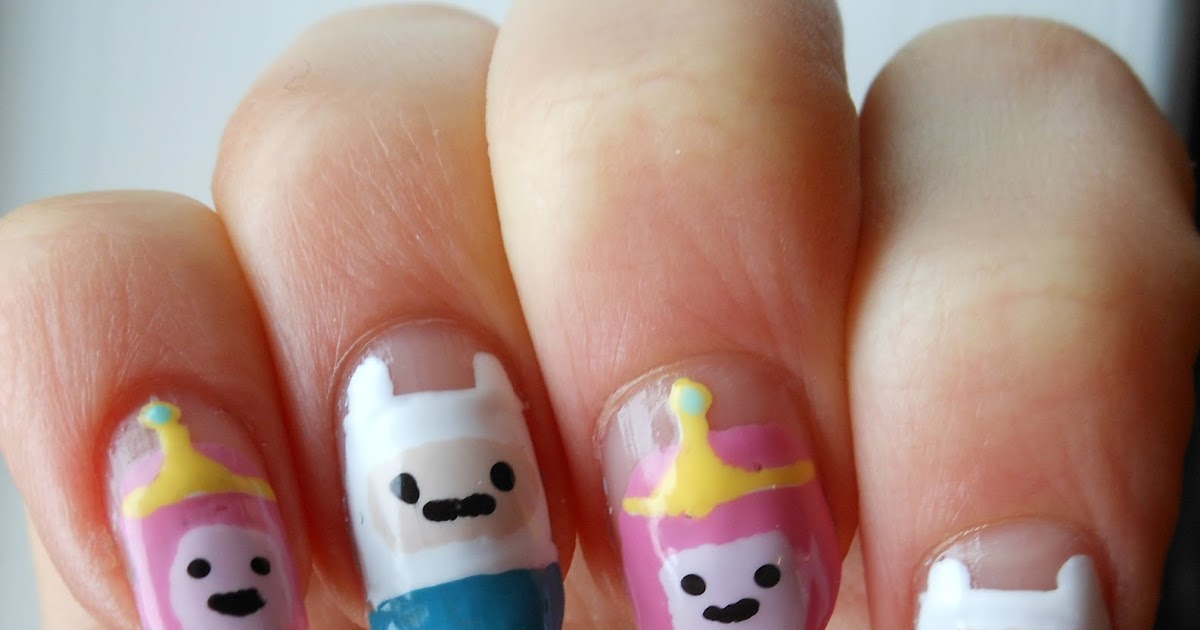 Adventure Time Nail Art