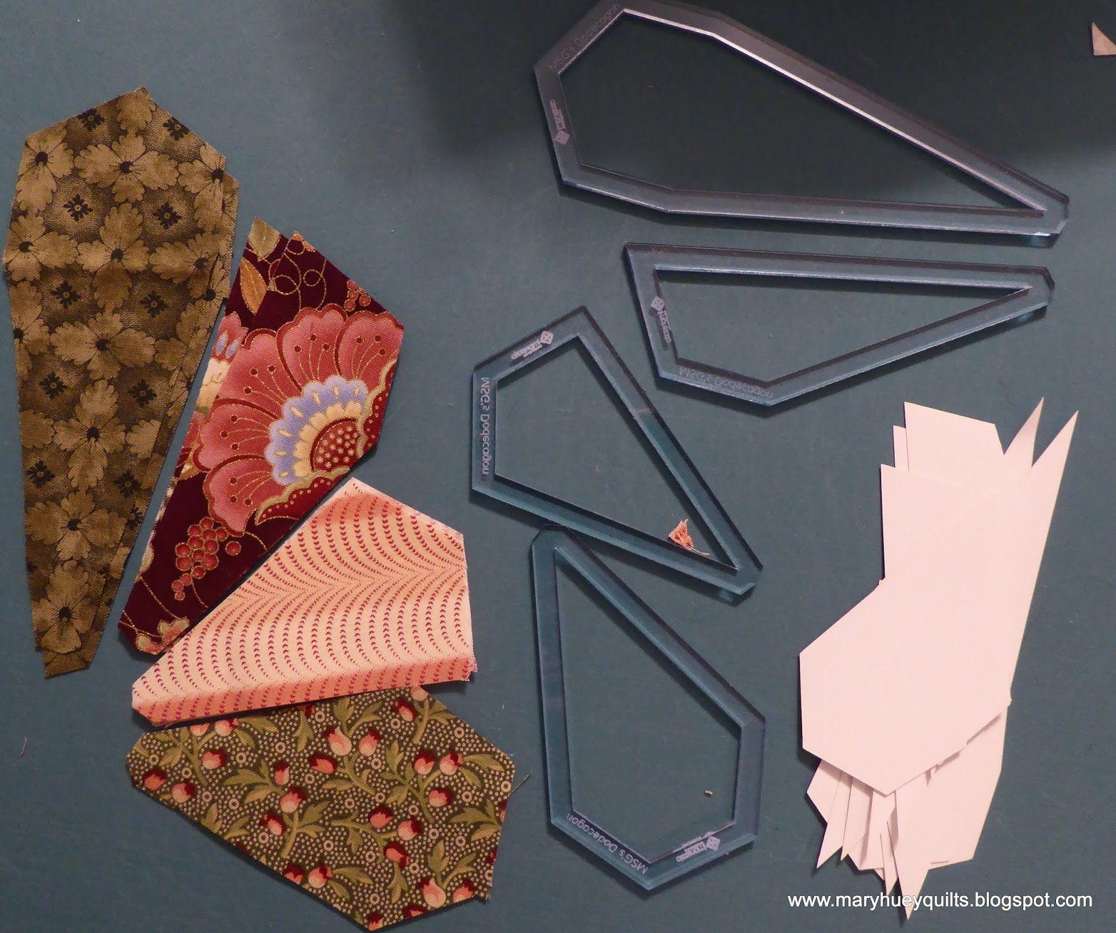 Quilting through Rose-colored Trifocals!: A New EPP Project!!