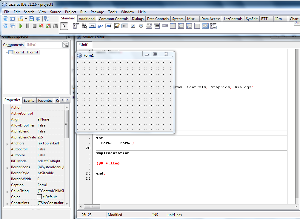 Dimensi TutupBotol: Mengkompile source code CE menggunakan Lazarus