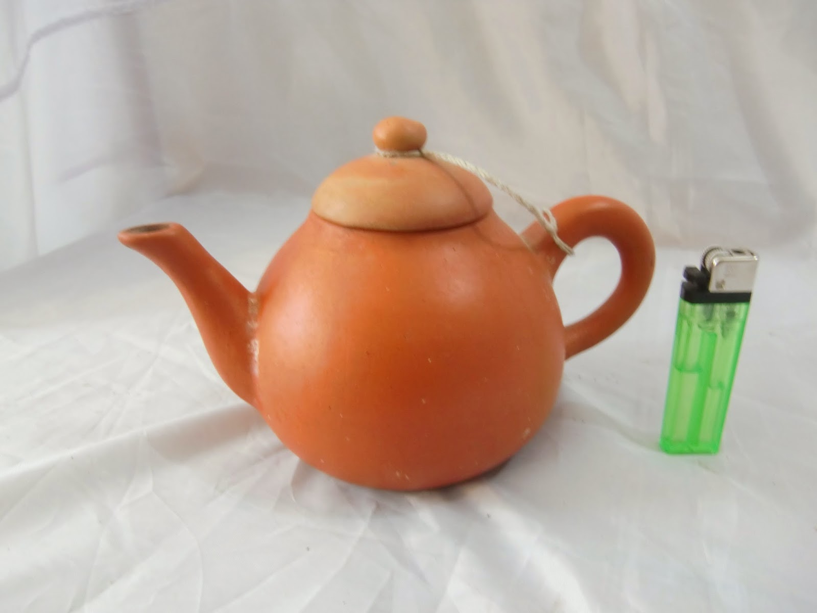 CILEGON ANTIK: Teko Tembikar Motif Kembang Lukis