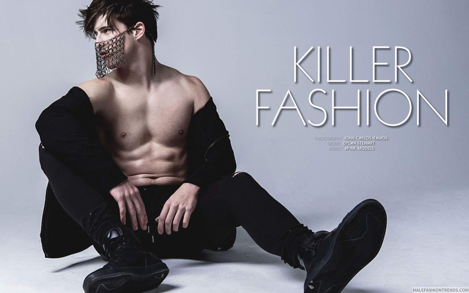 Dylan Stewart para COOL Magazine Singapur por John Carlos Ramos