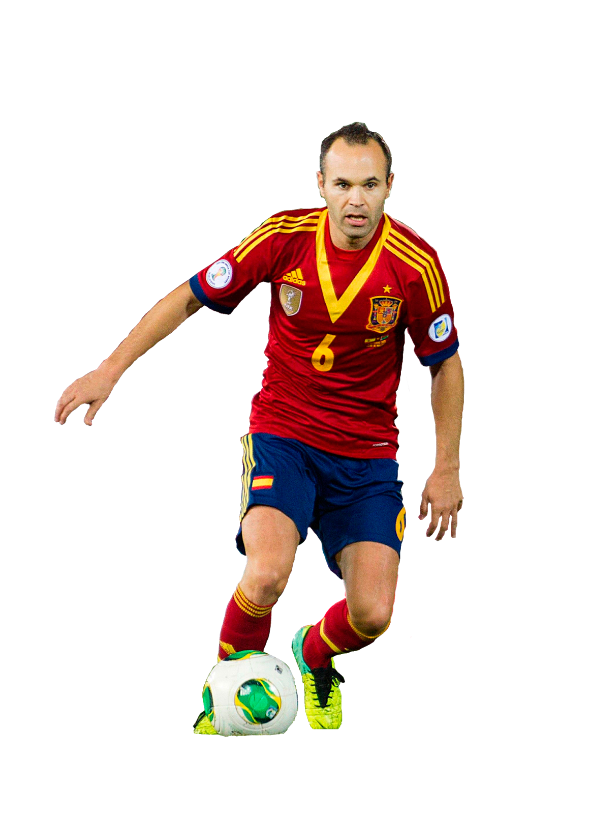 Renders De Futbol En El Mundo: Andrés Iniesta