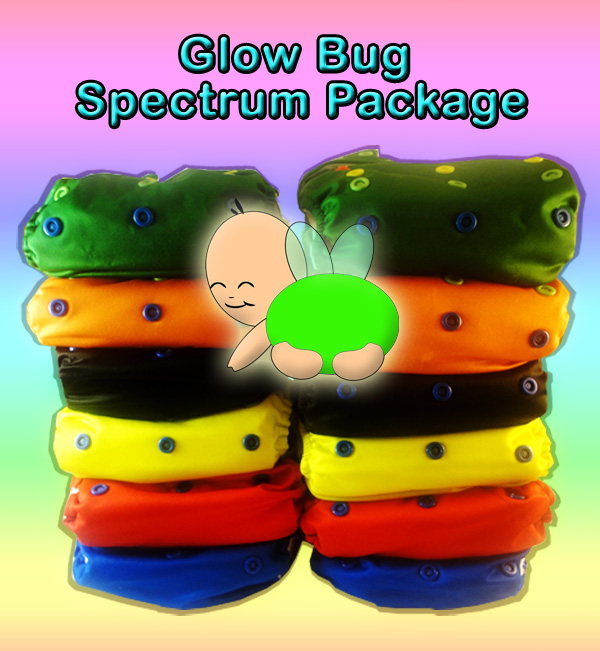 Brookie's Baby Bargains: Glow Bug Cloth Diaper Review & Giveaway CLOSED