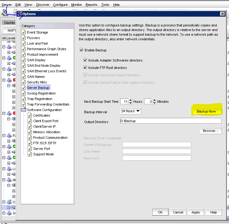 NetApp Guide: Brocade Network Advisor Migration to Another Server