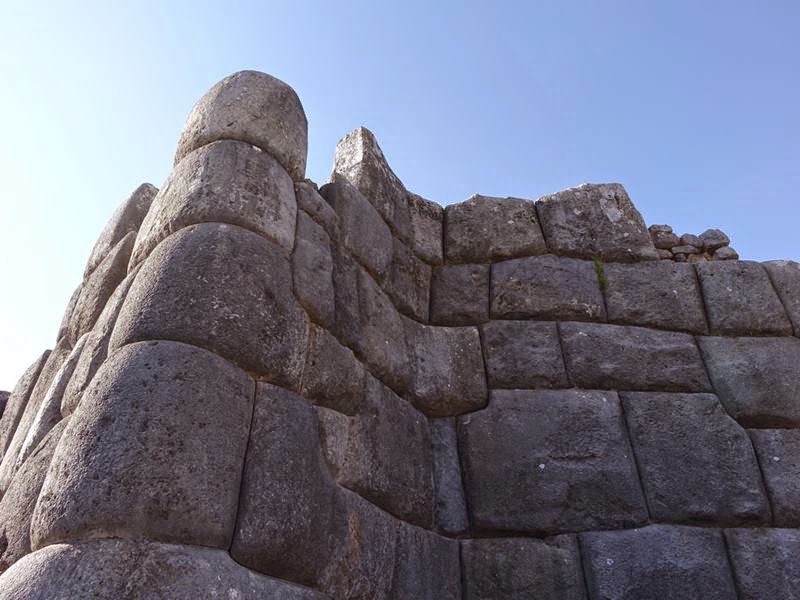 The Walls of Saqsaywaman in Peru