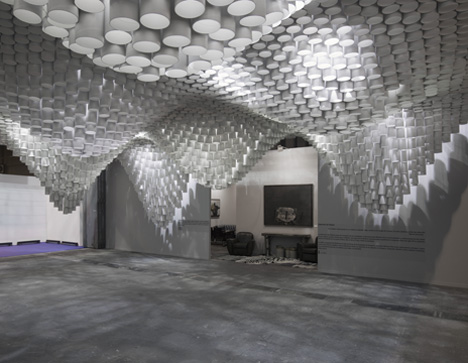 paper arts | paper art installation