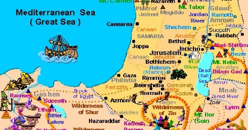 TheBibleNet: Numbers 13:1-33