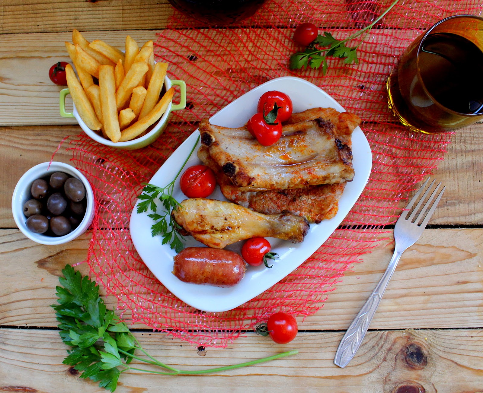 Nárwen's Cuisine - Sabores do Mundo : Grelhada Mista