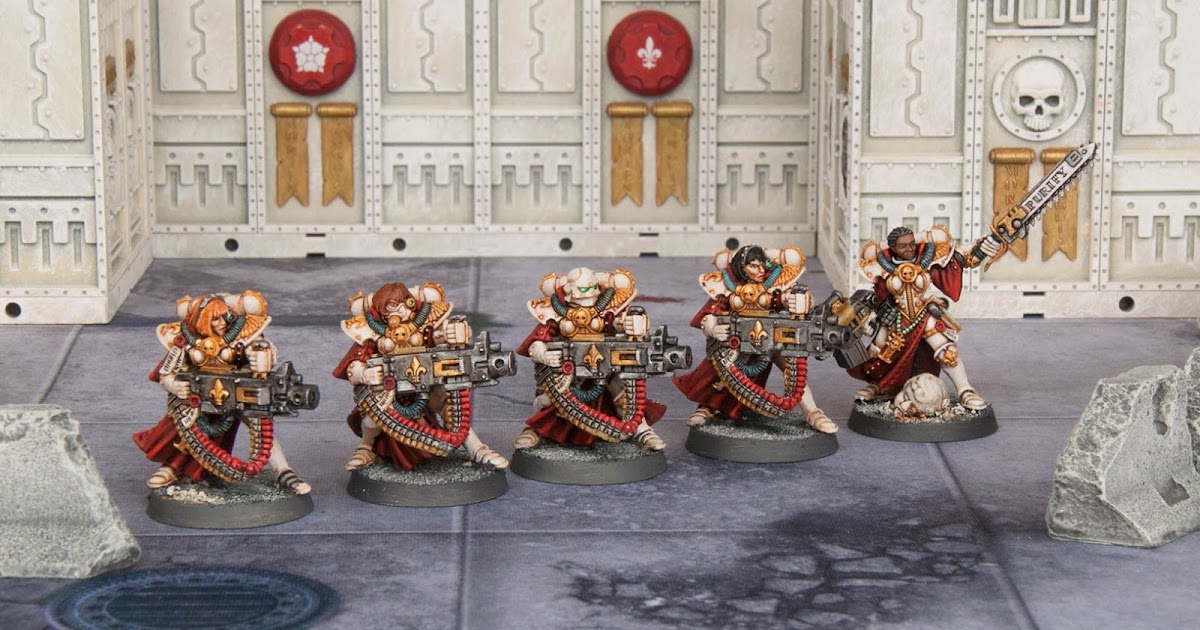 Dr. Mathias's Miniature Extravaganza: Sisters of Battle - Retributor ...