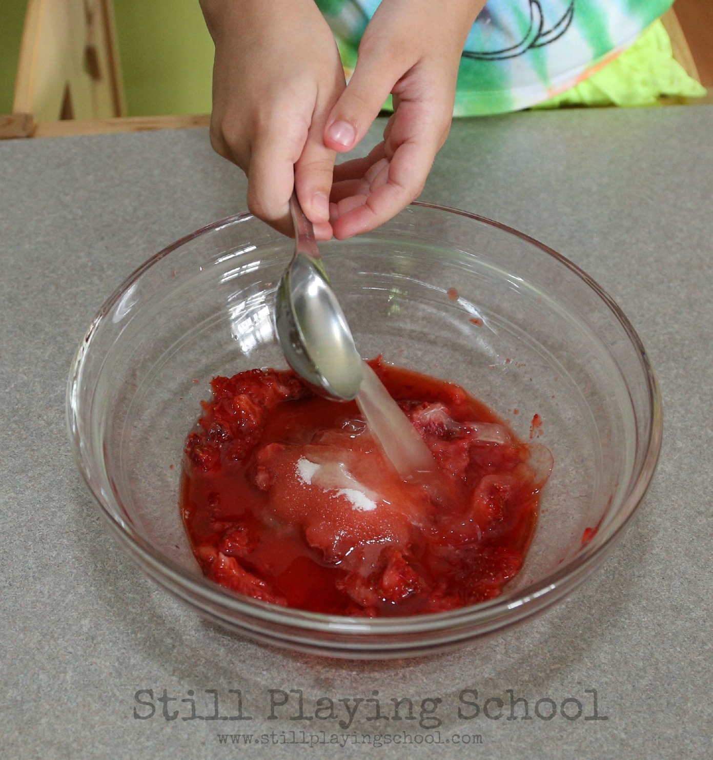 Super Simple Microwave Strawberry Jam | Still Playing School