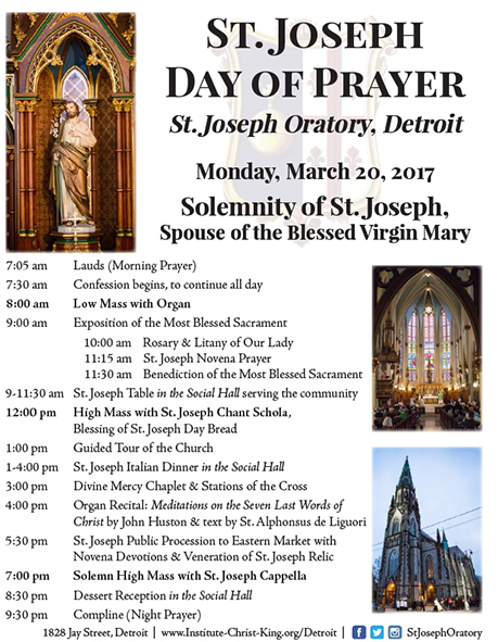 Detroit Church Blog: St. Patrick's Day & St. Joseph's Day