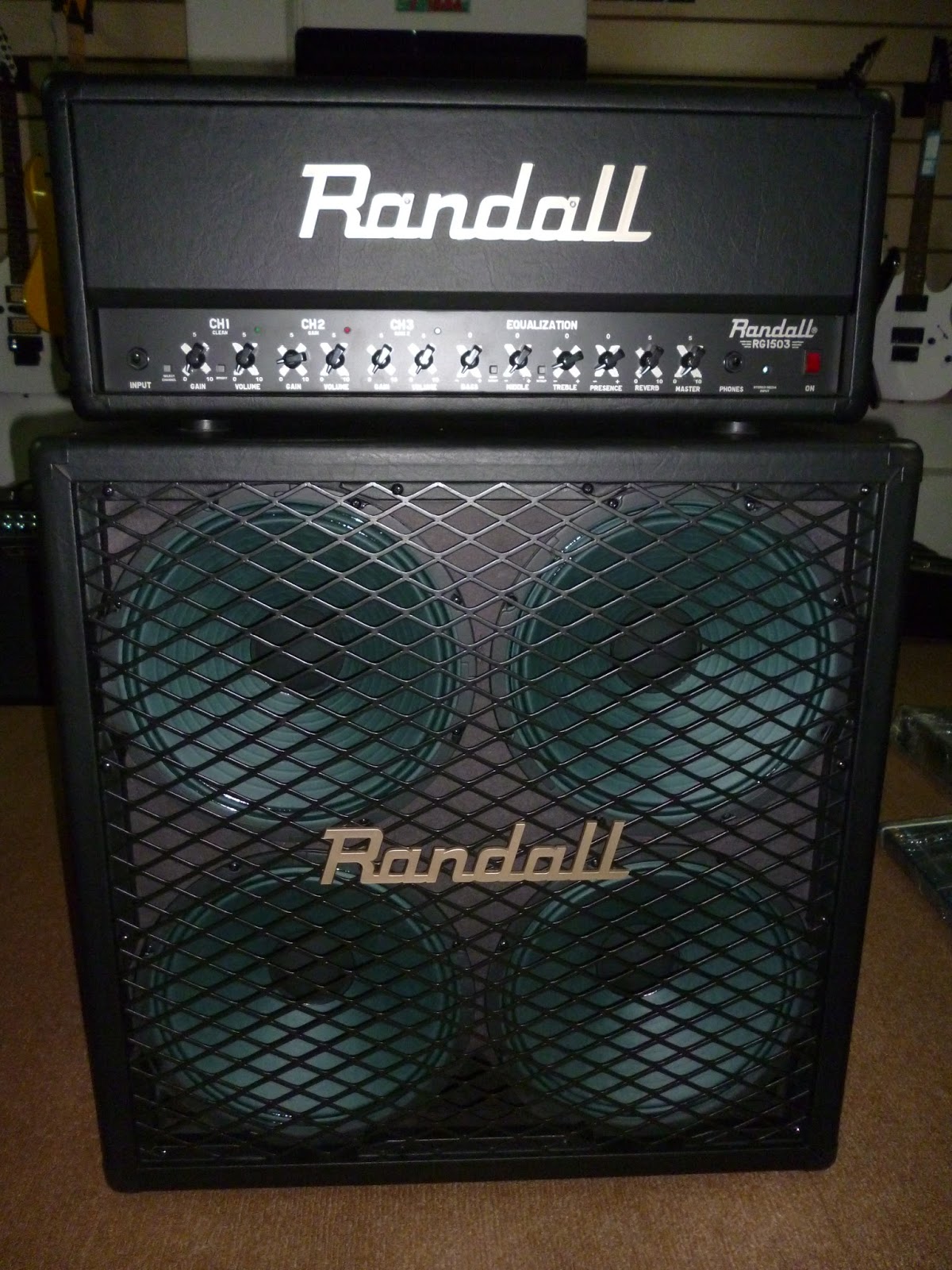 Velocity Music Studio: Randall RG1503 Stack Guitar Amp - 150W