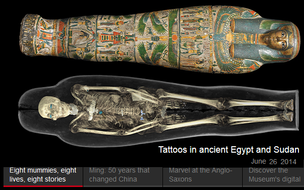 lindseyandhaley: Advice to the Kalamas; Egyptian Tattoos (video)