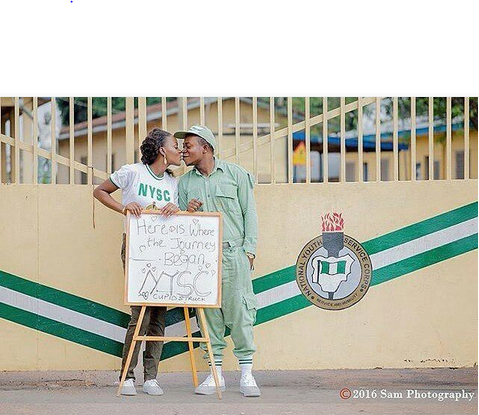 Taking it back to where we started from! Couple who met during NYSC ...