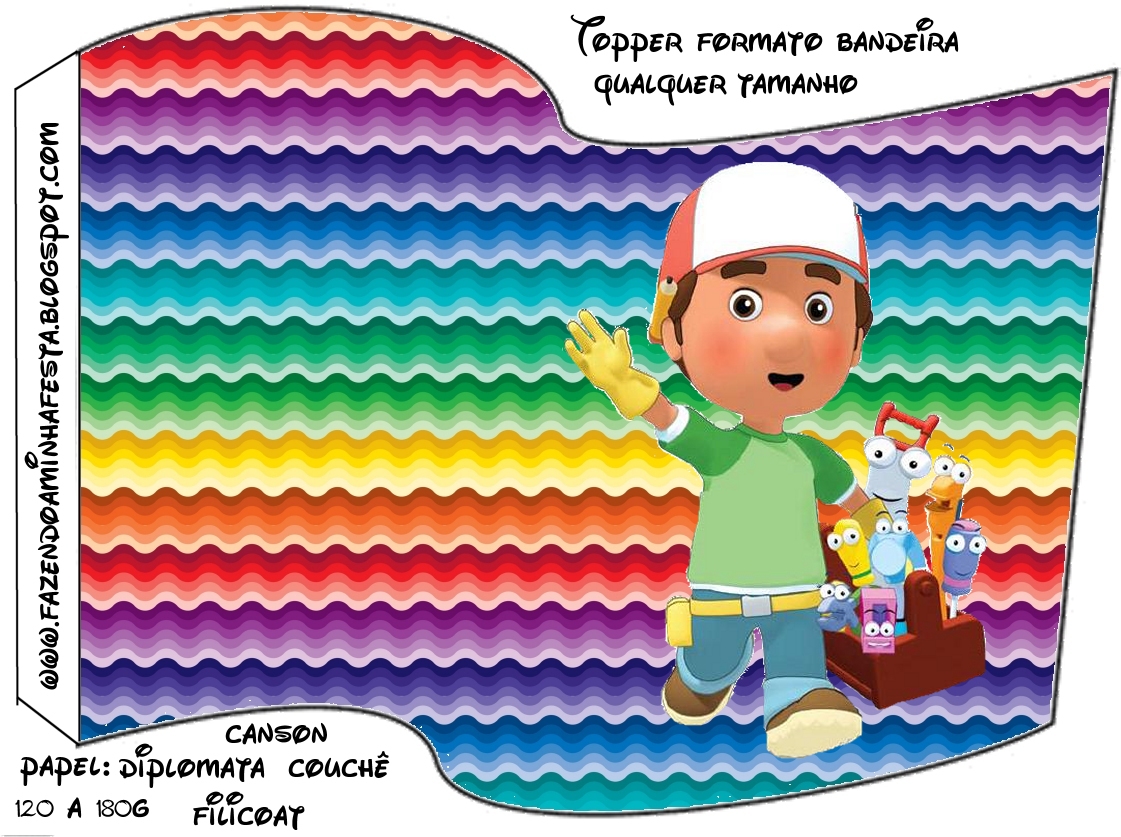 Handy Manny Party: Free Party Printables, Papers and Images. - Oh My ...