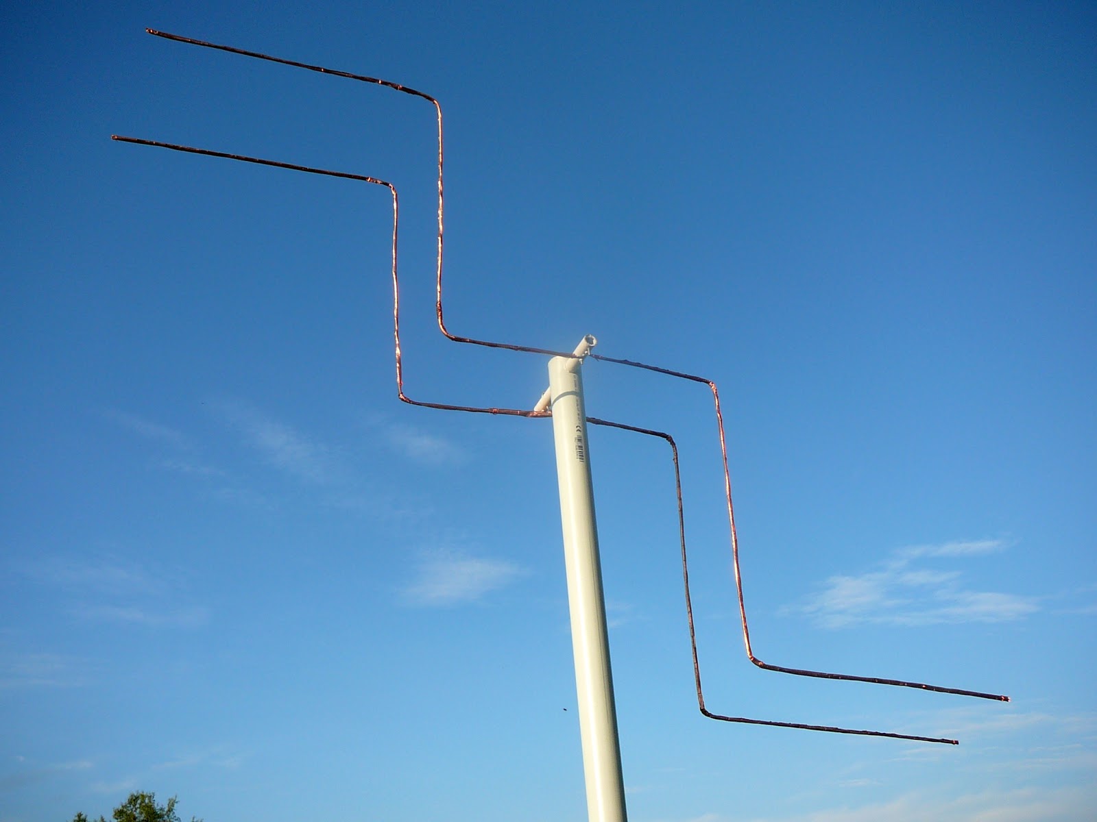 LY3LP laboratory: Double snake 9 dBd 435 MHz