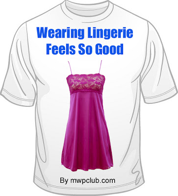 Men Wearing Lingerie: Wearing Lingerie Feels So Good