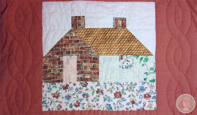 La cabaña de troncos - Patchwork: Mi primer quilt