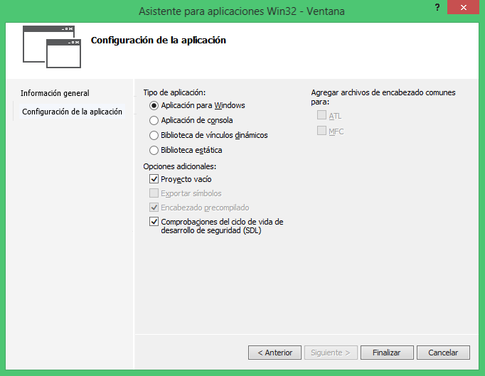 Ventana win32