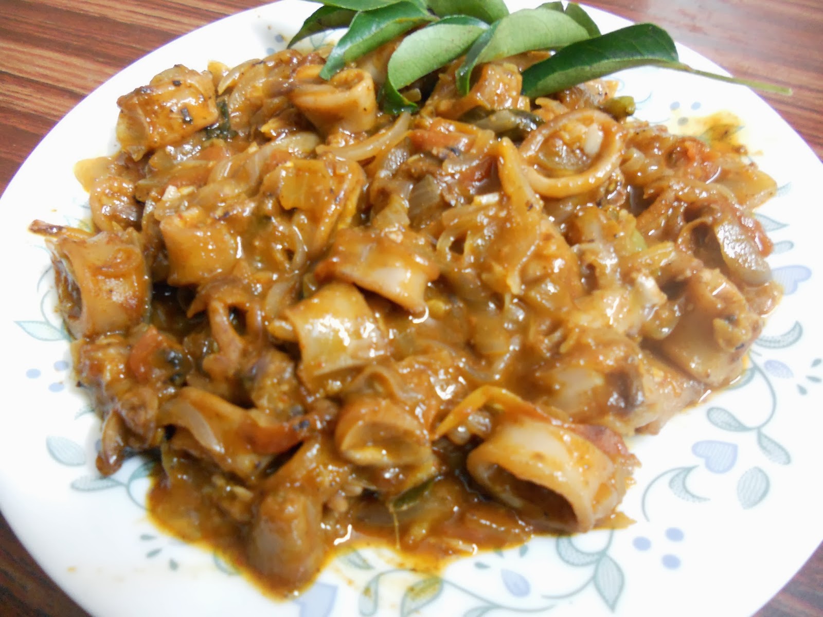 fresh n Delicious: Squid Roast / Koonthal Masala