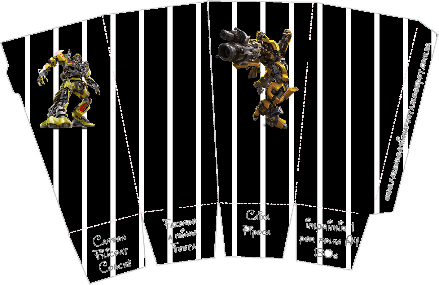 Transformers: Free Printable Boxes. - Oh My Fiesta! for Geeks