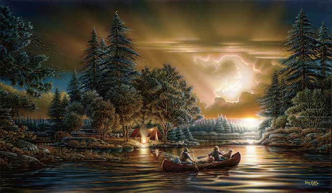 Terry Avon Redlin | Landscape Wildlife painter | Tutt'Art@ | Pittura ...