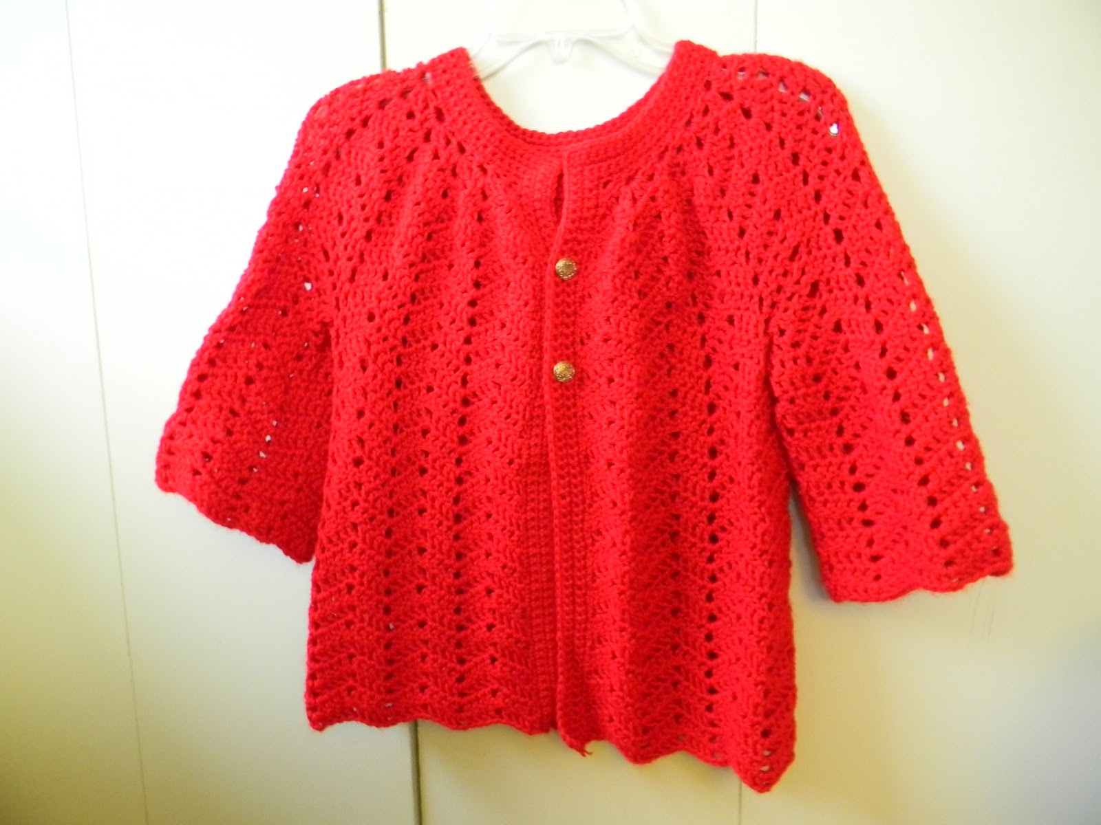 Craftopotamus: Little Red Sweater