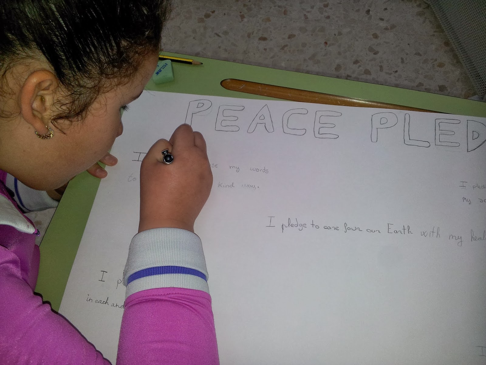 The Juan Armario English Corner: PEACE DAY