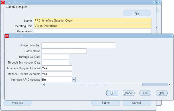 Oracle Applications: Oracle Project Accounting Intigration with Purchase Orders and Payable Modules