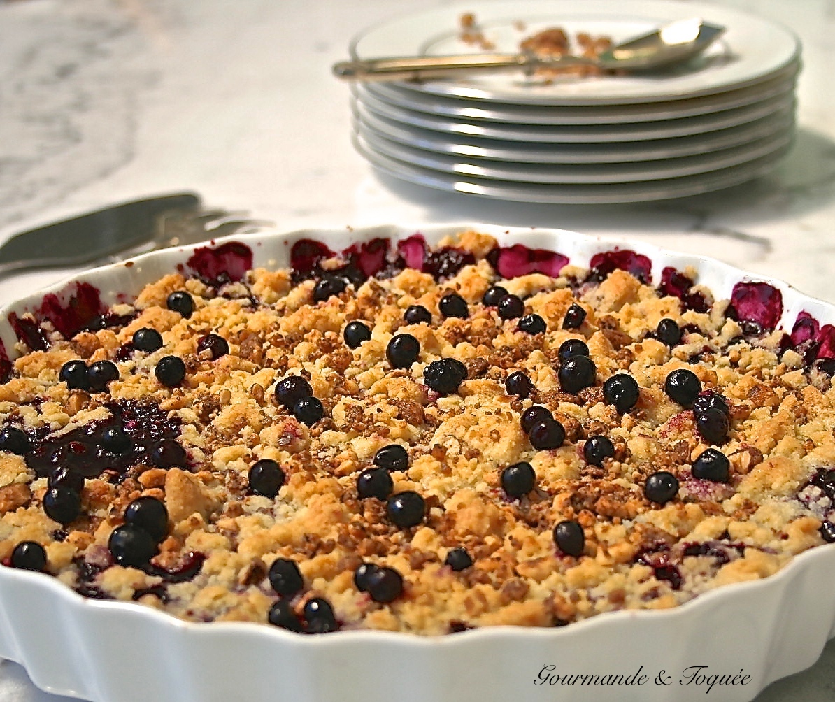 Gourmande&Toquée: Crumble de fruits rouges