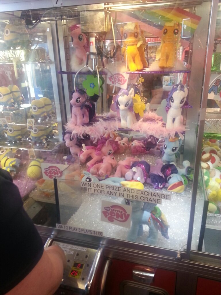 My Little Pony Plushies in Claw Machines | MLP Merch