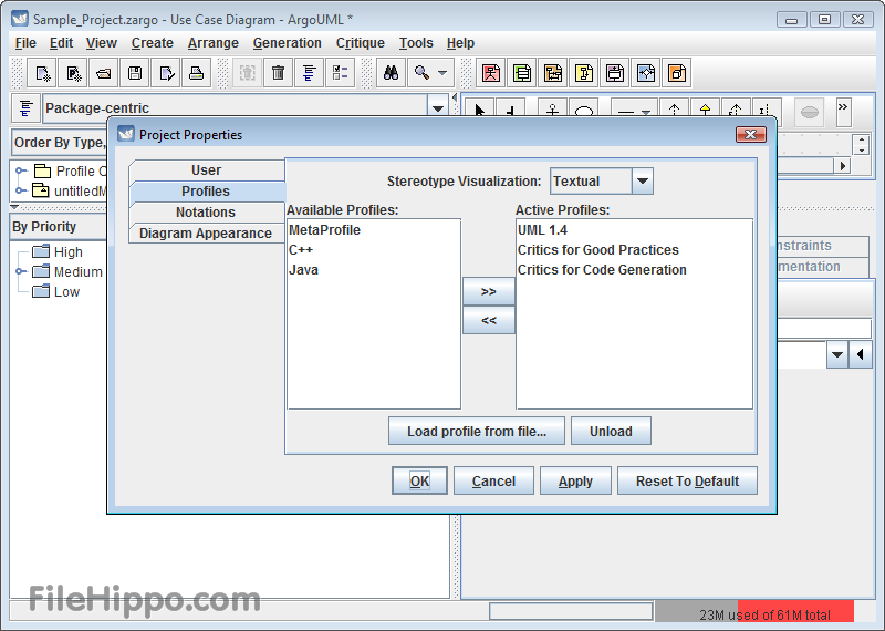 Free Tech Portal: ArgoUML 0.34 Beta 1