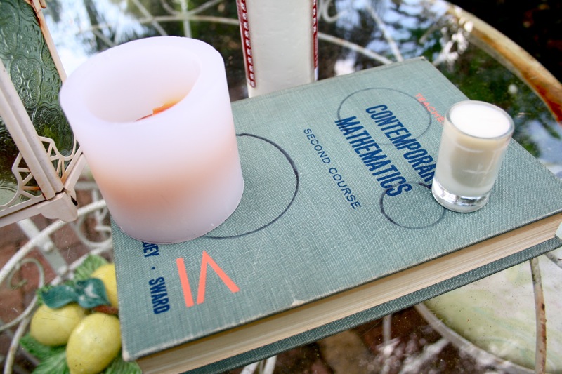 The Polka Dot Closet: Vintage Book Candle Holder