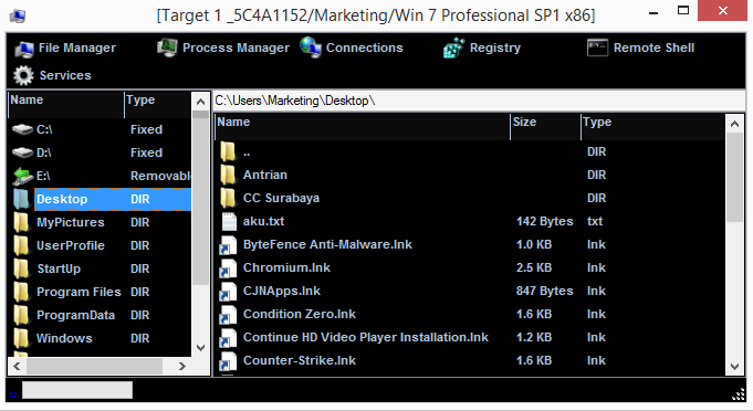 Tutorial Hacking Menggunakan njRAT - Karya Tegar